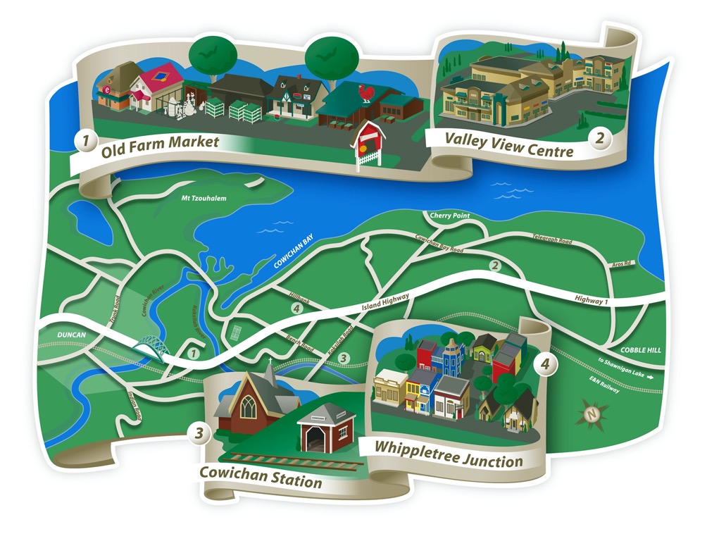 Kevin Creative map illustration
